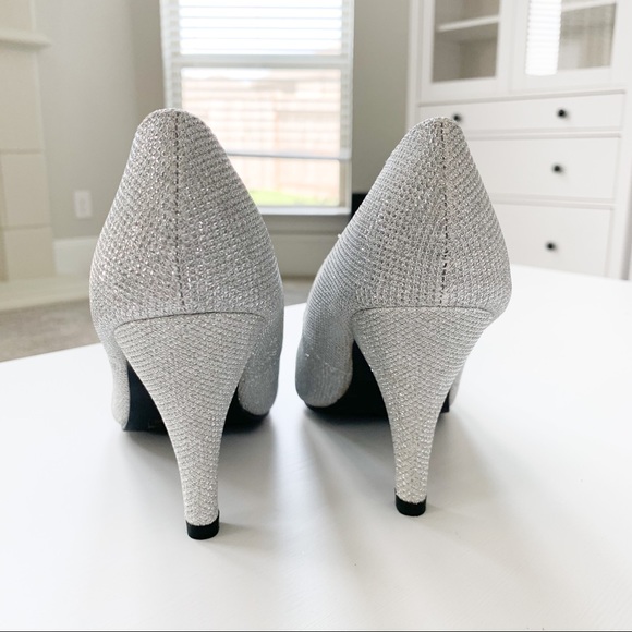 Mascotte | Shoes | Mascotte Silver Heels Carrie38 | Poshmark